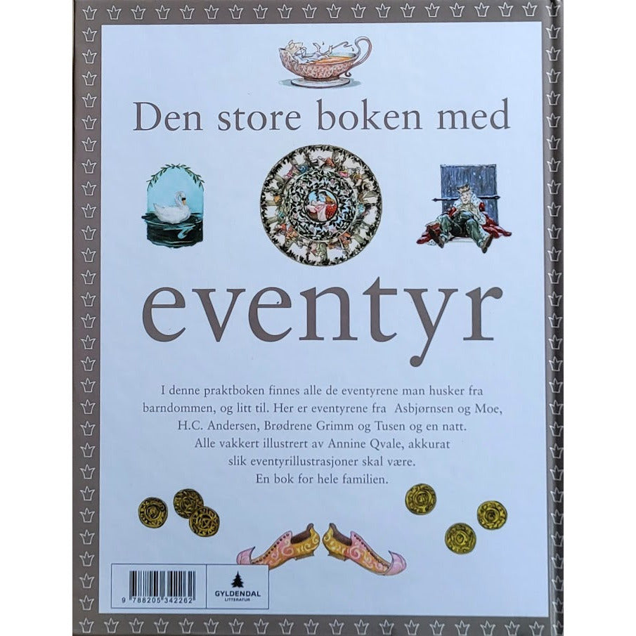 Den store boken med eventyr, brukte bøker av Annine Qvale – Inventaret