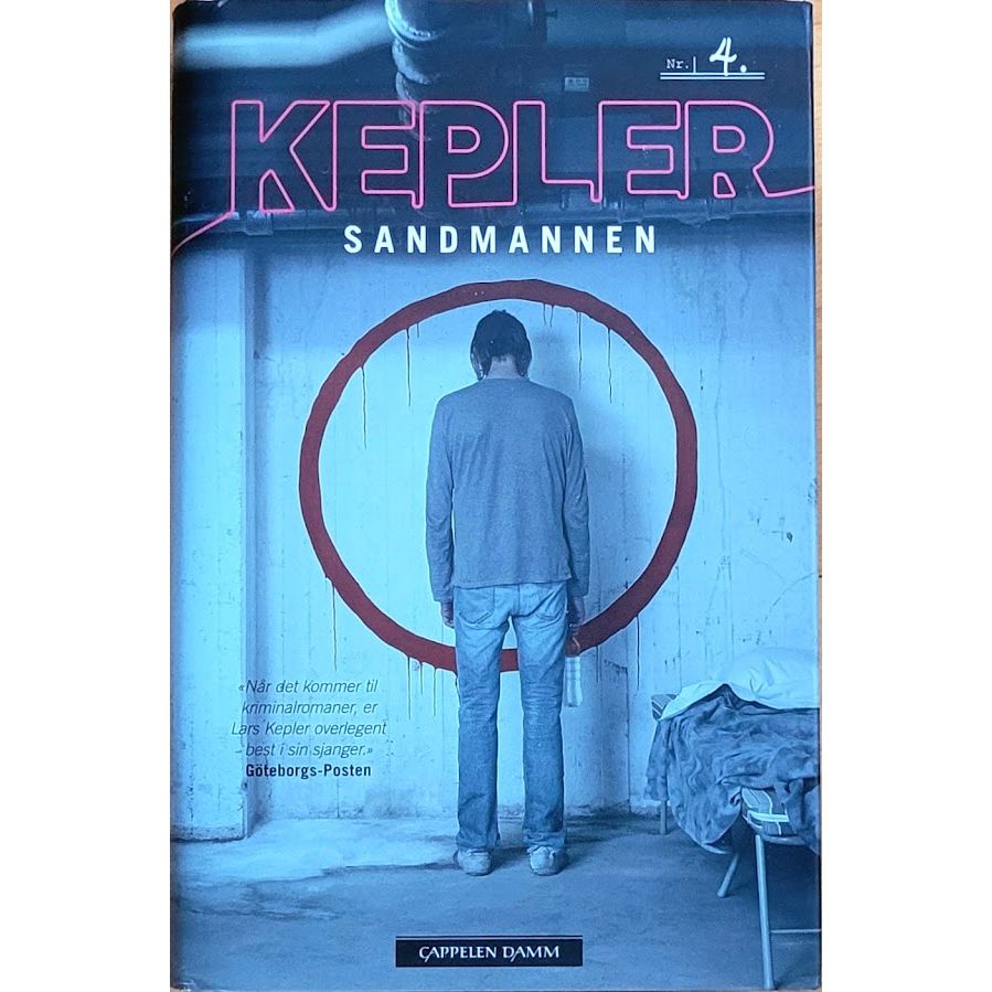 Joona Linna 4 - Sandmannen, Brukte bøker av Lars Kepler – Inventaret