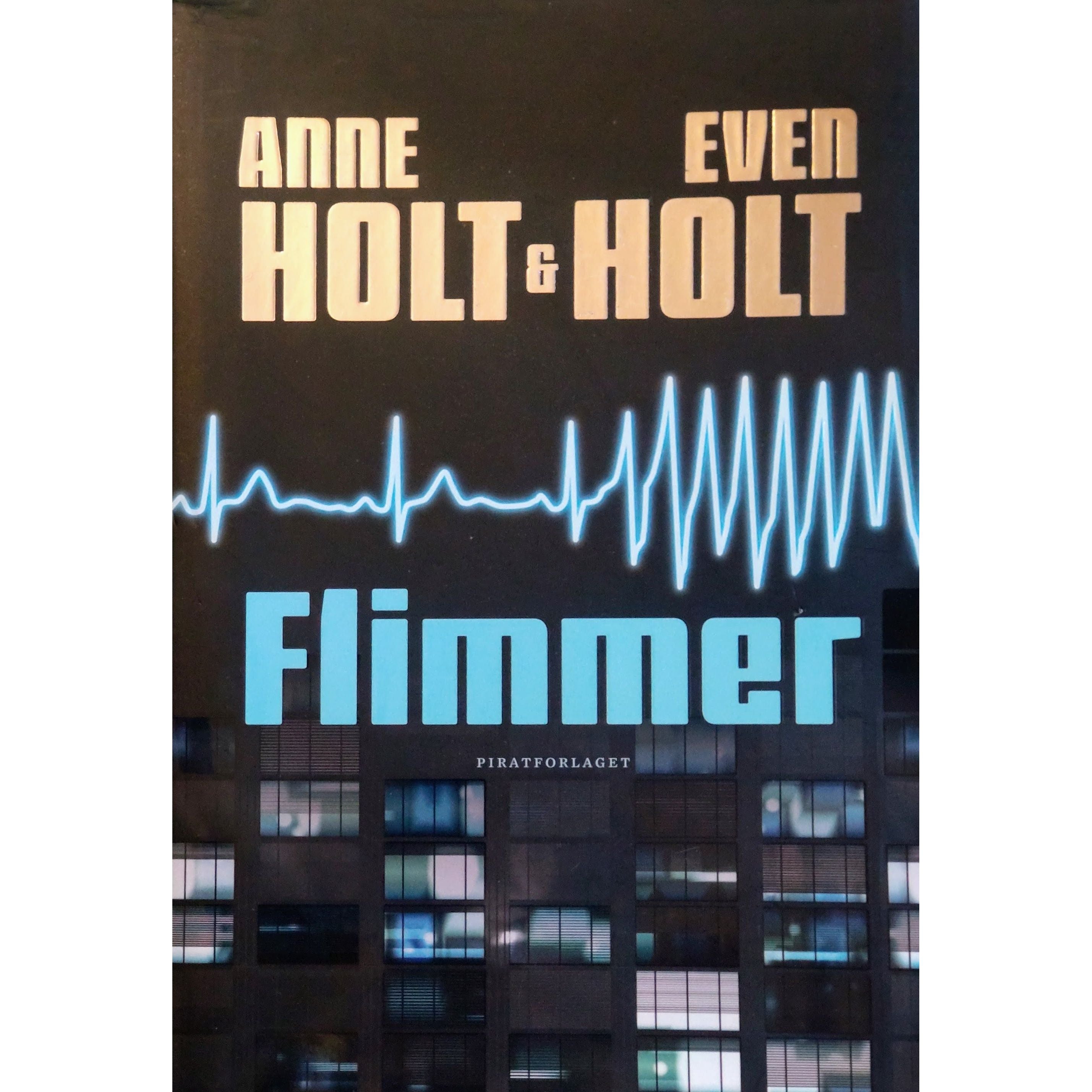Flimmer, brukte bøker av Anne Holt og Even Holt – Inventaret
