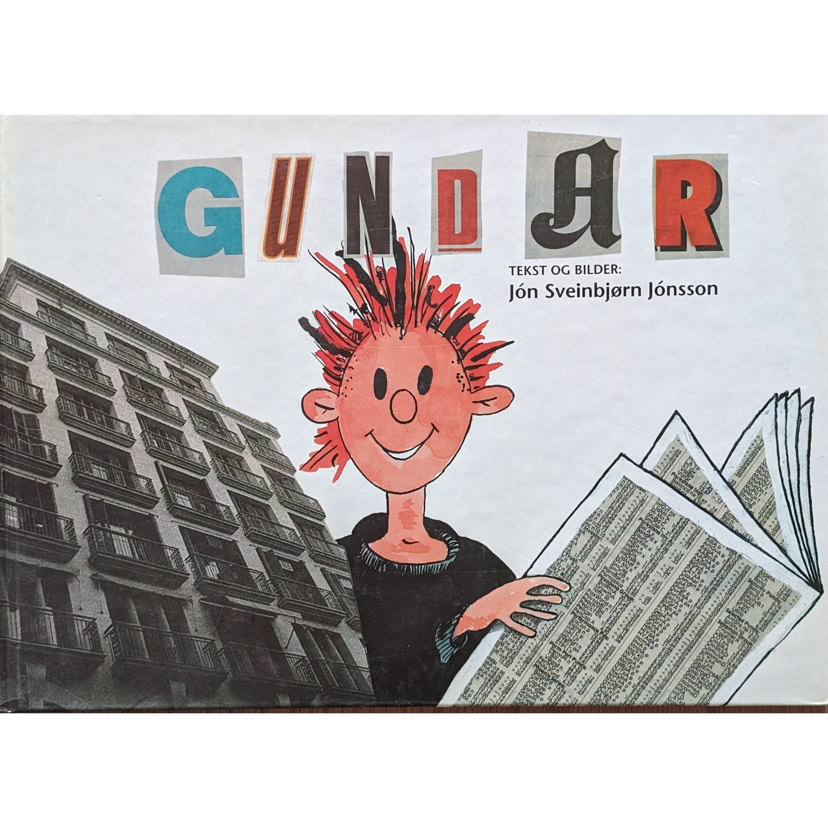 Gundar, brukte bøker av Jón Sveinbjørn Jónsson – Inventaret