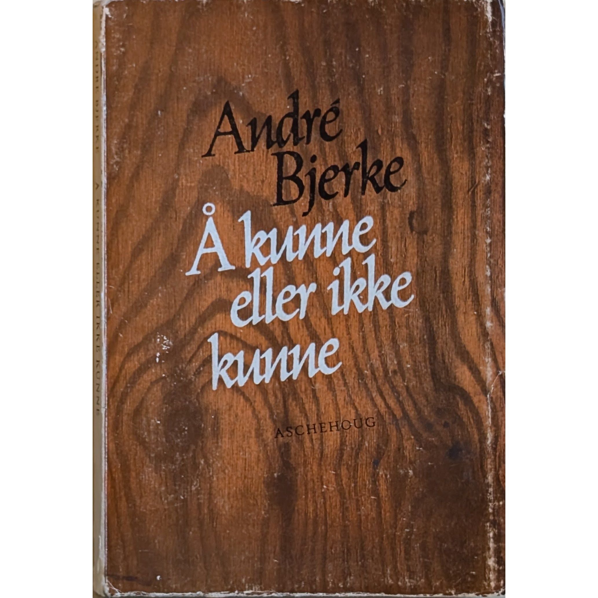 Å kunne eller ikke kunne. Brukte bøker av André Bjerke. Essaysamling ...