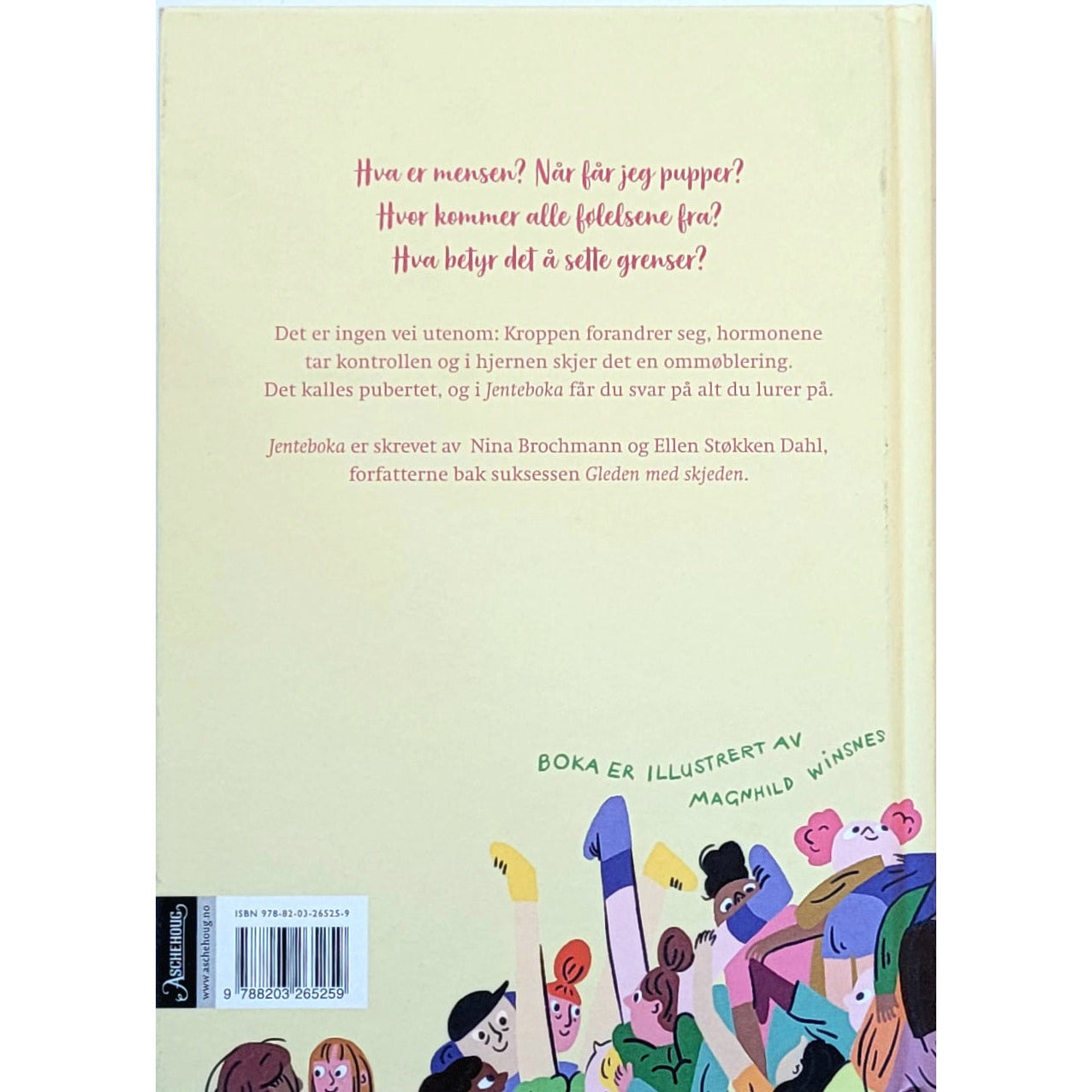 Jenteboka - Brukte bøker av Nina Brochmann og Ellen Støkken Dahl ...