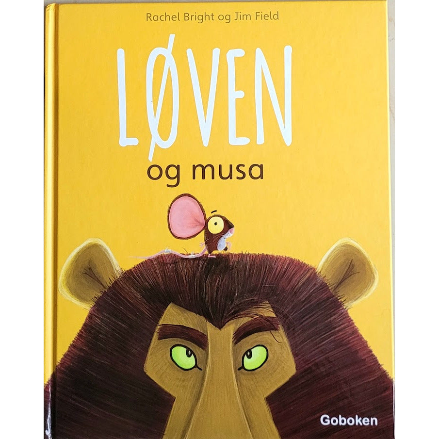 Løven og musa, brukte bøker av Rachel Bright og Jim Field – Inventaret