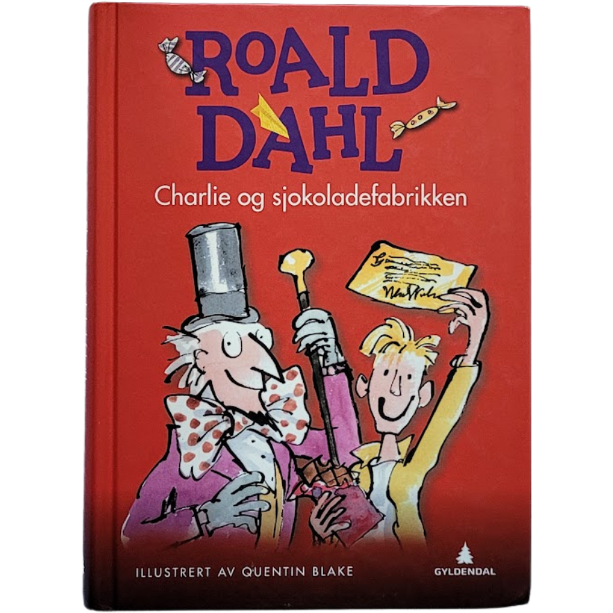 Charlie og sjokoladefabrikken - Brukte bøker av Roald Dahl – Inventaret