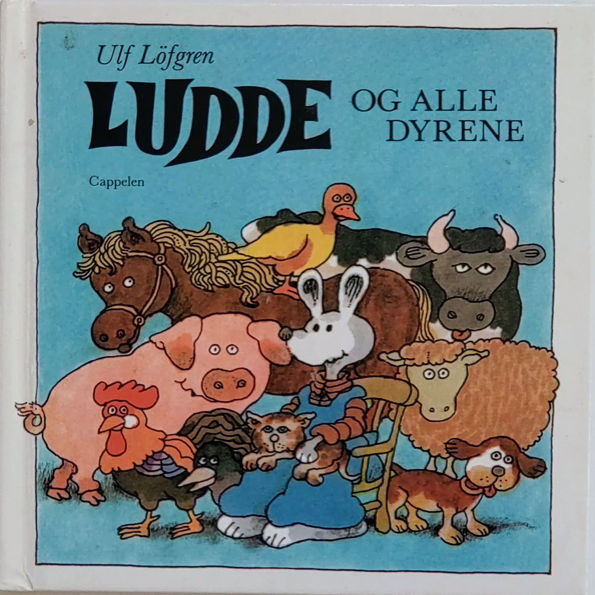 Ludde og alle dyrene, brukte bøker av Ulf Löfgren – Inventaret