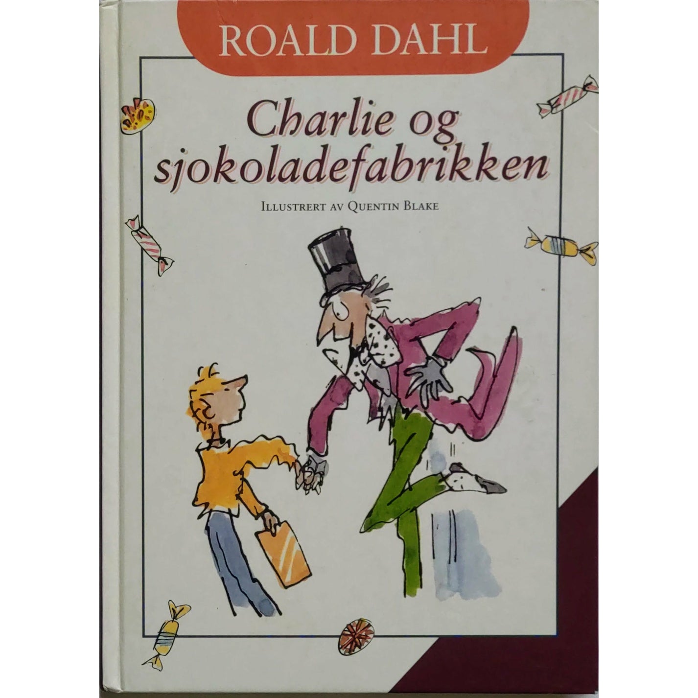 Charlie og sjokoladefabrikken - Brukte bøker av Roald Dahl – Inventaret